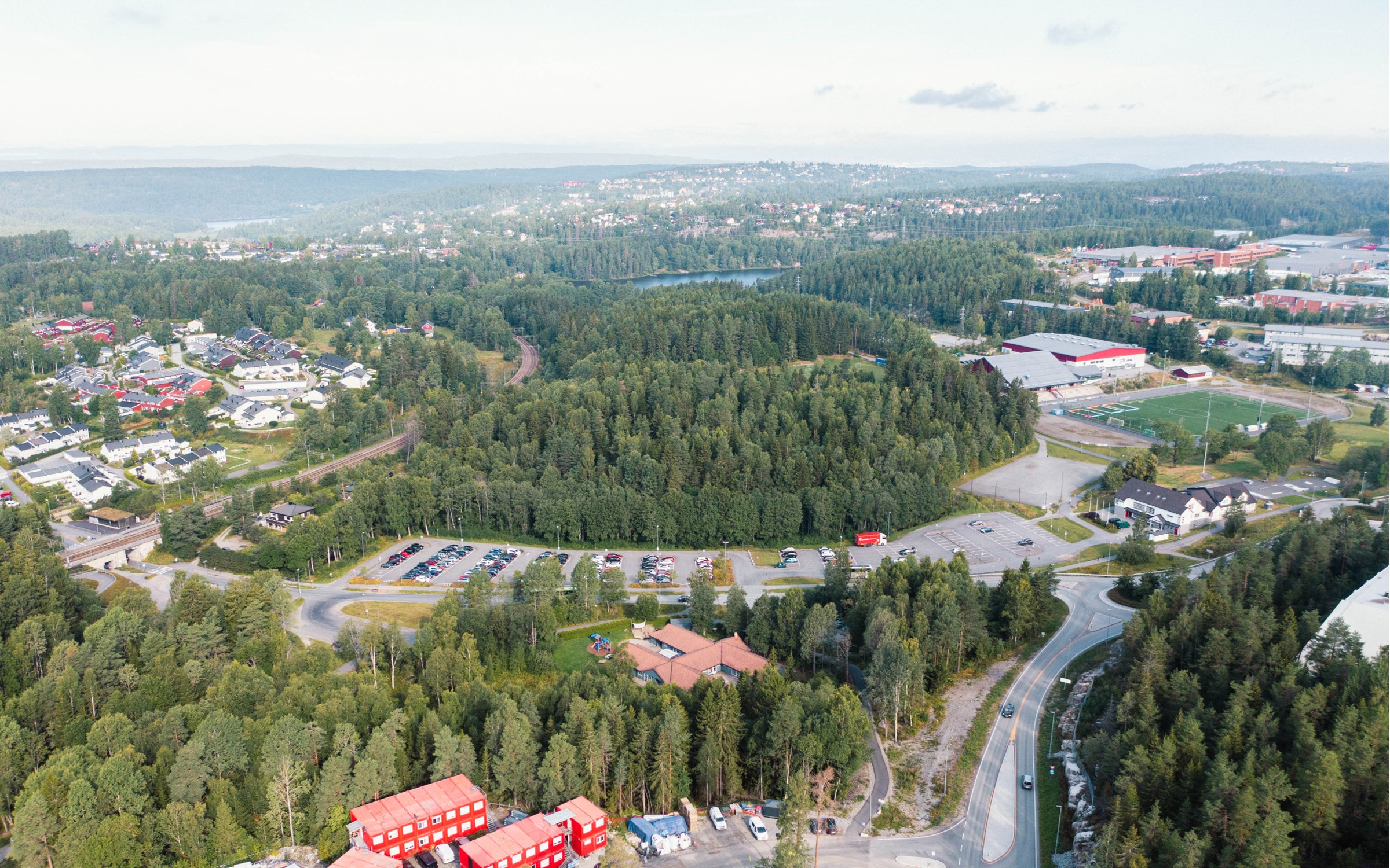 Nordre Follo kommune - Vevelstad stasjon og Langhus idrettspark